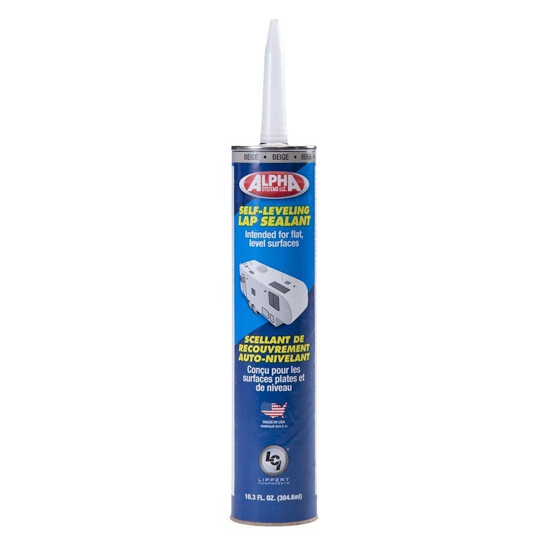 Alpha Systems 862148 - 1021 Tan Low VOC Self Leveling Sealant Tube — RV ...