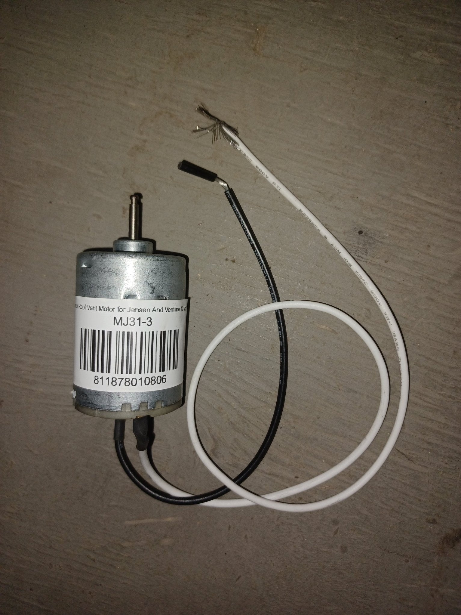 Heng's Industries Roof Vent Motor for Jensen And Ventline 12 Volt Powe ...