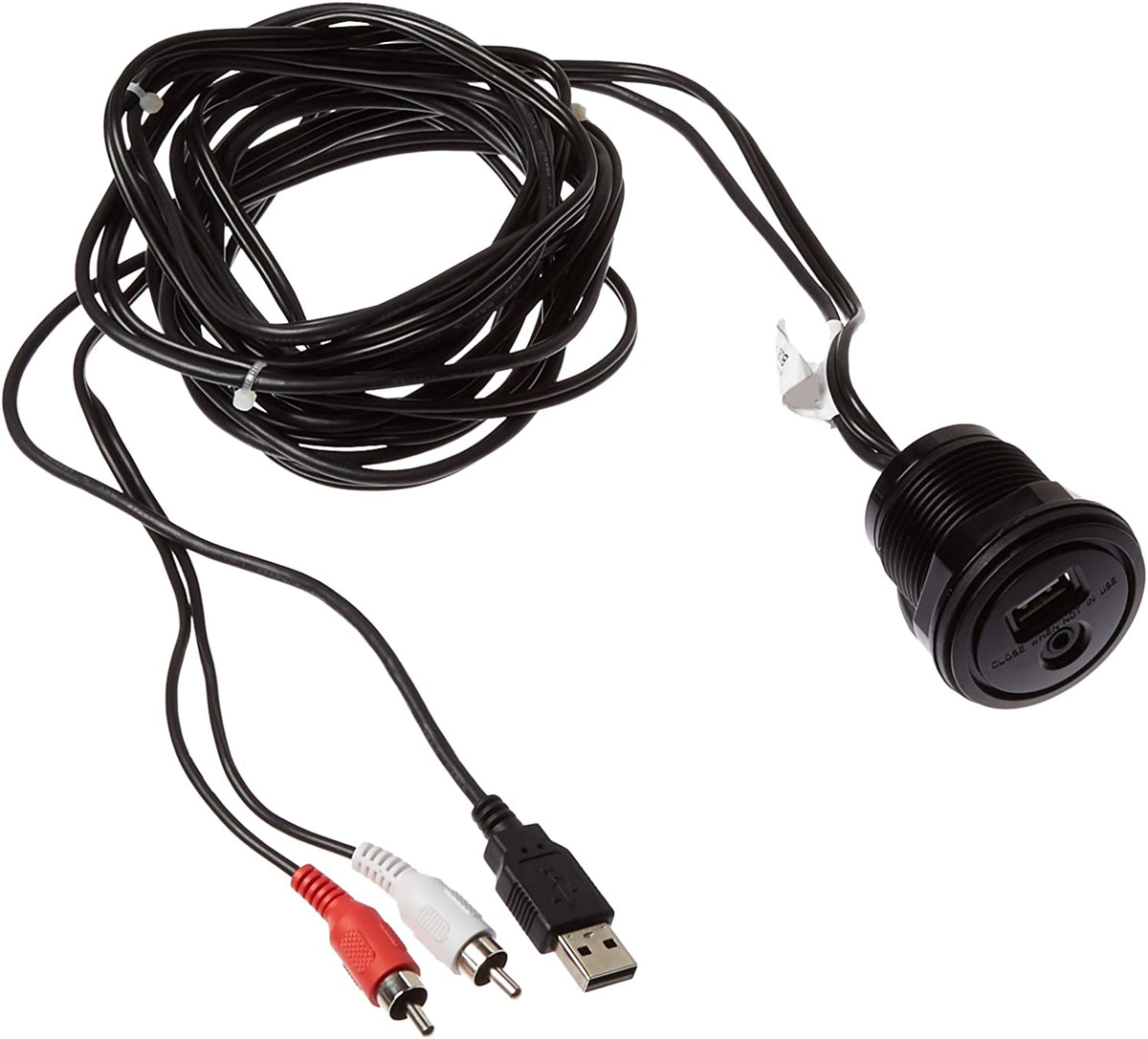 Buy JENSEN JENAUX USB/Aux Audio Input Jack Online - Young Farts RV ...