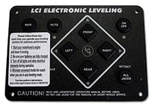 Lippert 175225 4 Point Control Panel with Amp Connector — RV Part Shop US