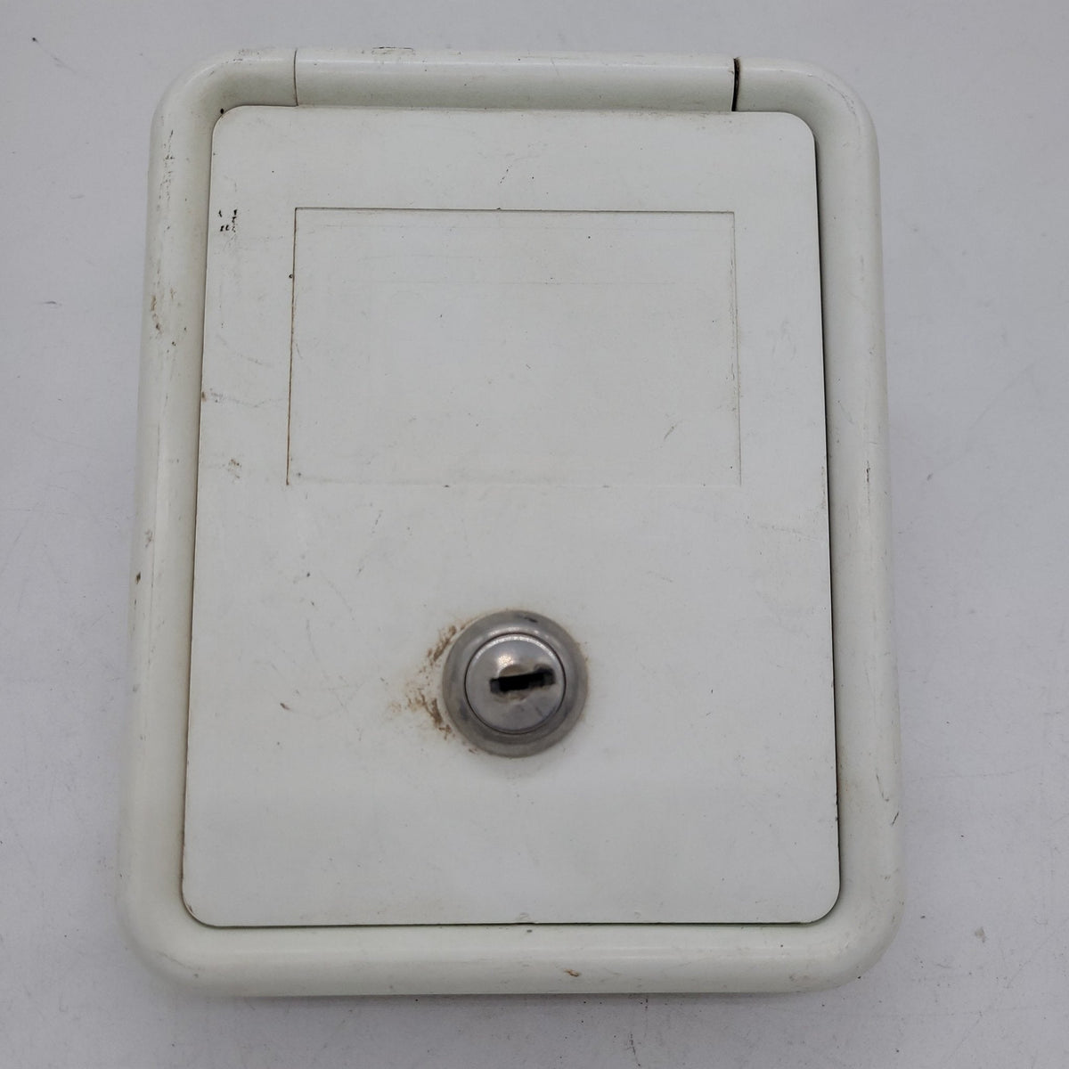 Used 6 1/4" W RV Access Hatch with toggle switch — RV Part Shop US