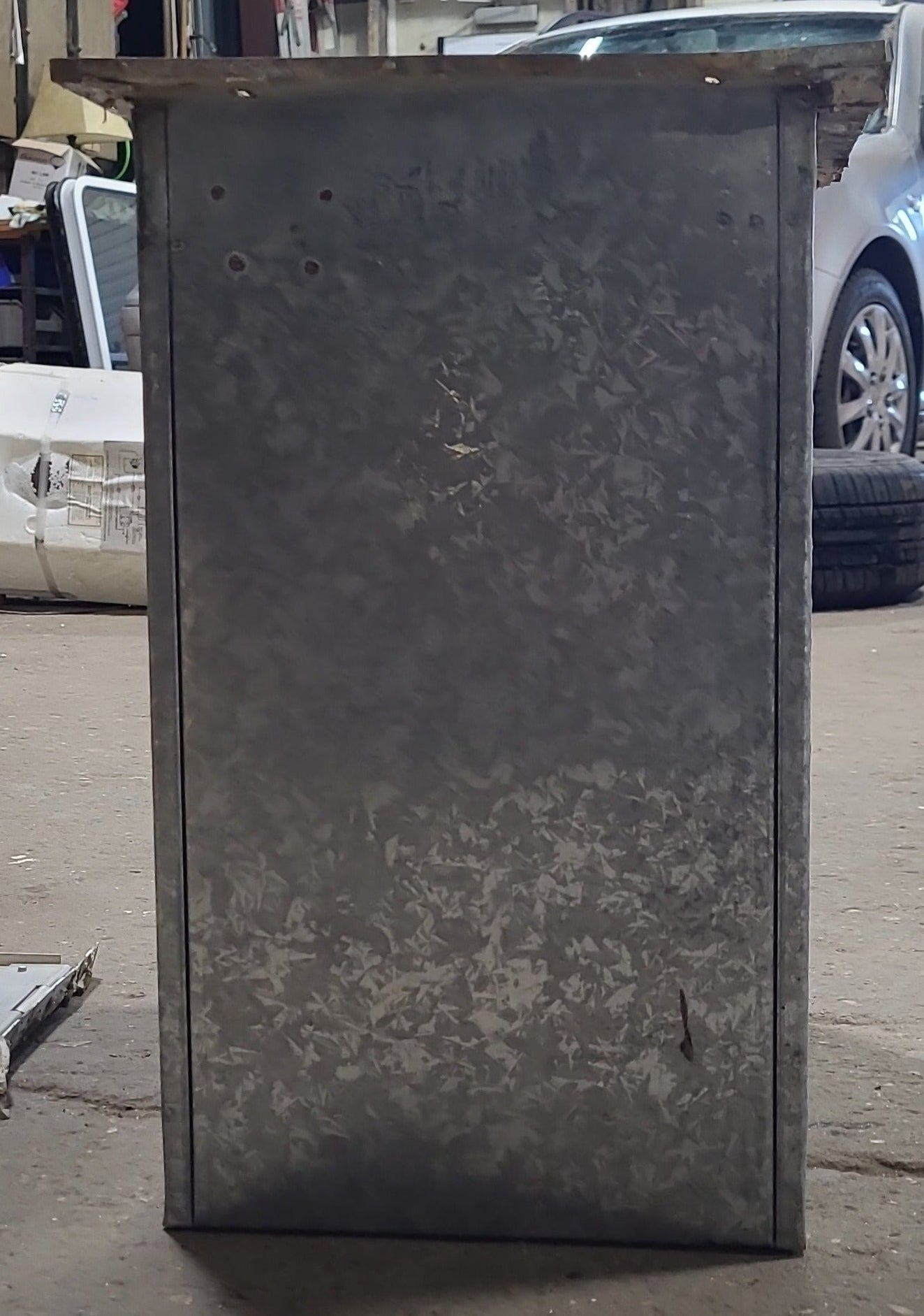 Used Battery Compartment Box With Slide Out Tray — RV Part Shop US