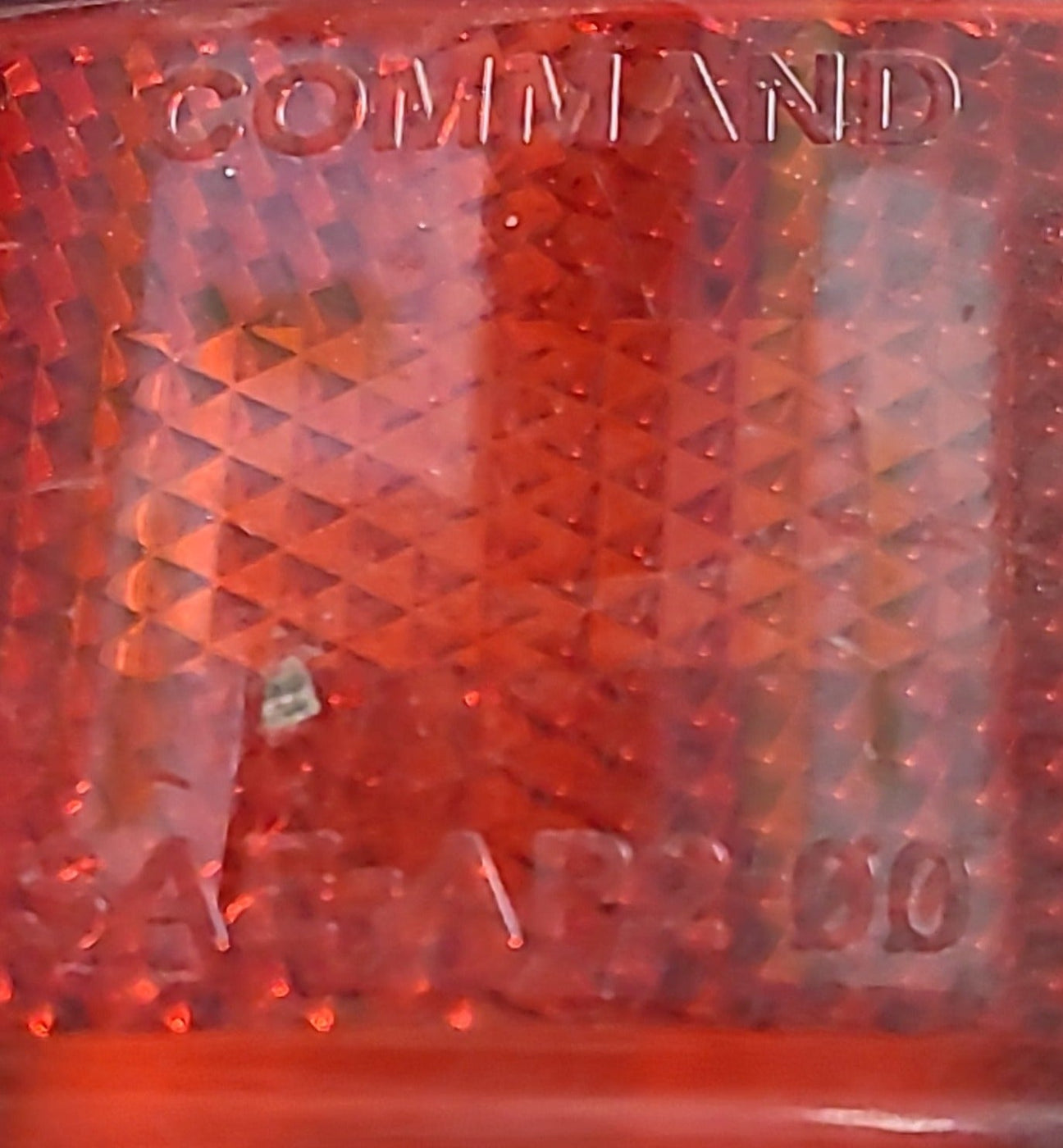 Used COMMAND SAE-AP2-00 Replacement Lens for Marker Light - Red — RV ...