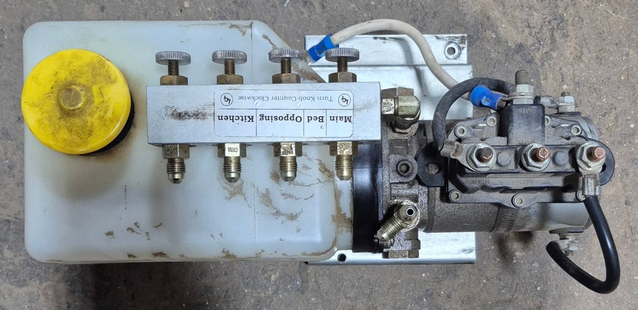 Used Lippert RV Hydraulic Slide Out Motor - 643150 — RV Part Shop US