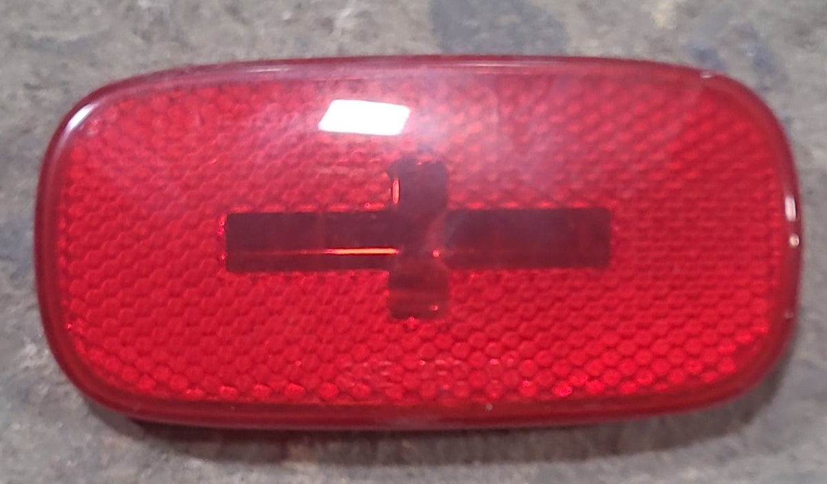 Used SAE AP2 01 Replacement Lens for Marker Lights - Red — RV Part Shop US