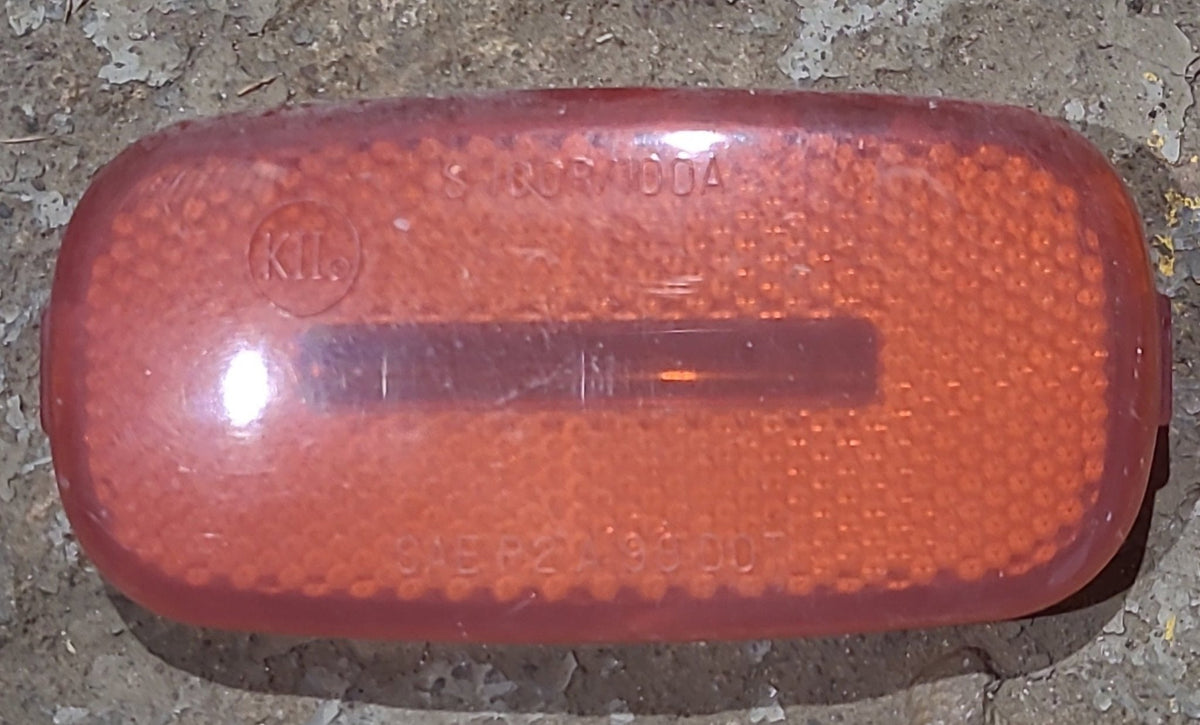 Used SAE P2 A 98 DOT - S-100R/100A Replacement Lens for Marker Light ...