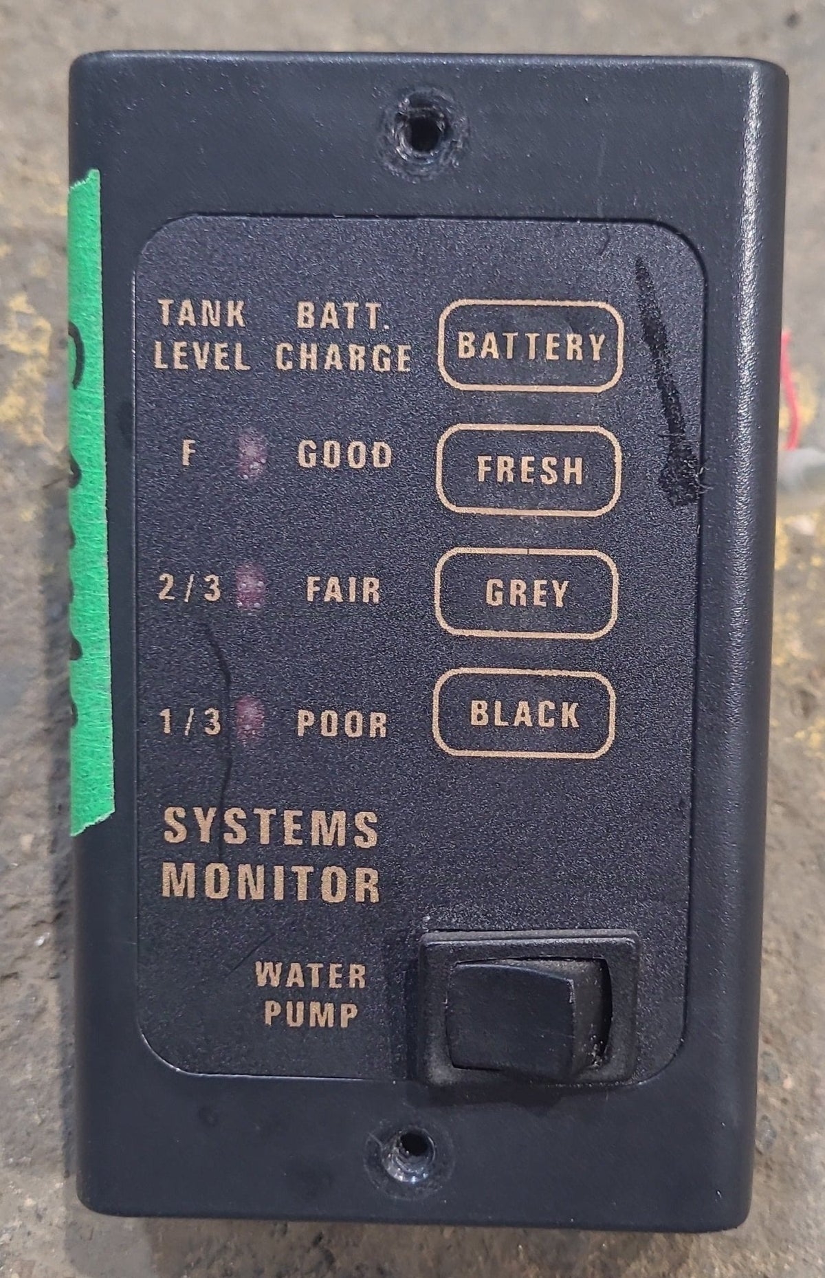 Used Systems Monitor - Model # ECP — RV Part Shop US